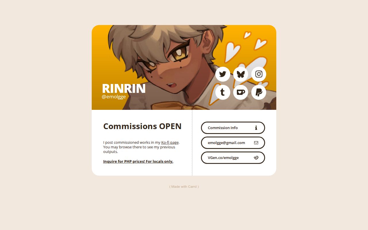 rinrin @emolgge